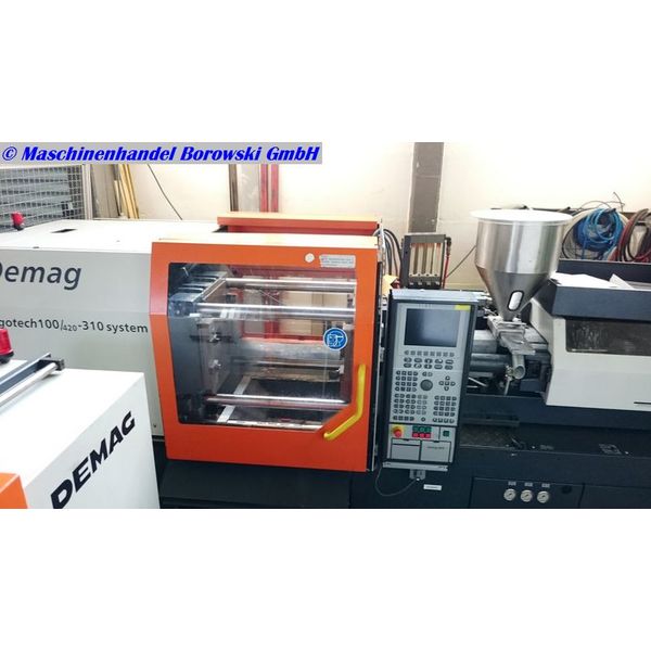 used injection moulding machine DEMAG ERGOtech 100-310 System